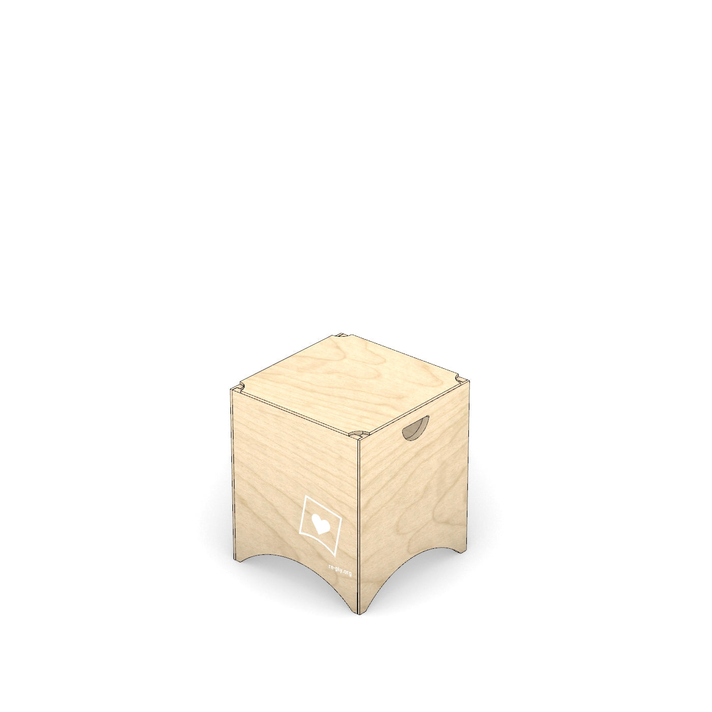 re-ply Stacking Brick Stool – re-ply with heart LLC